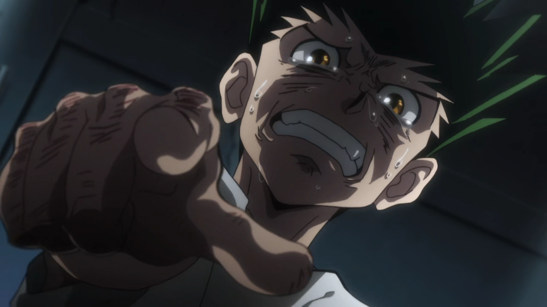 Image - Gon bursts into rage while talking to Neferpitou.png ...