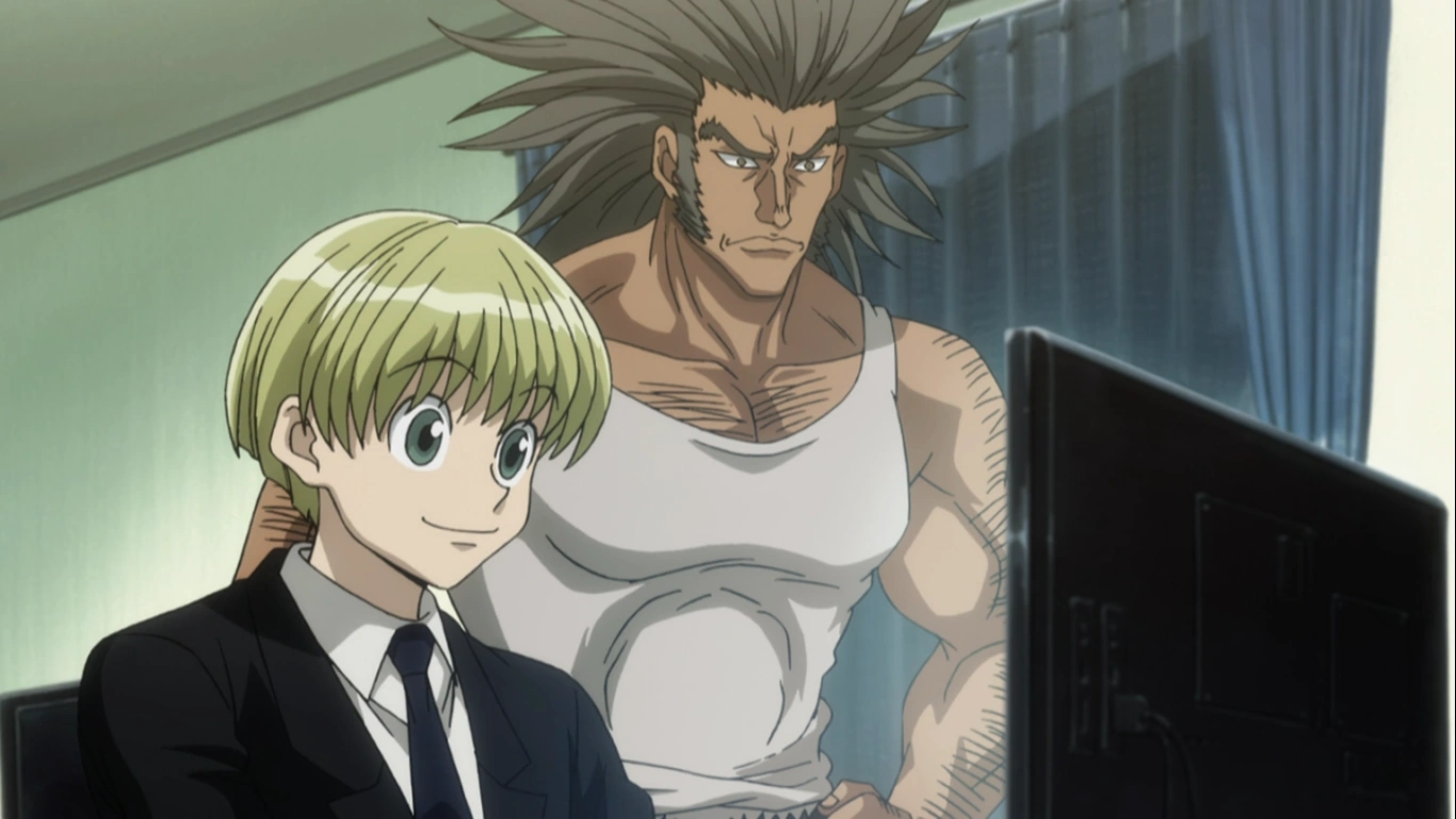 Image - Shalnark helping Uvo.png | Wiki Hunter x Hunter | FANDOM ...