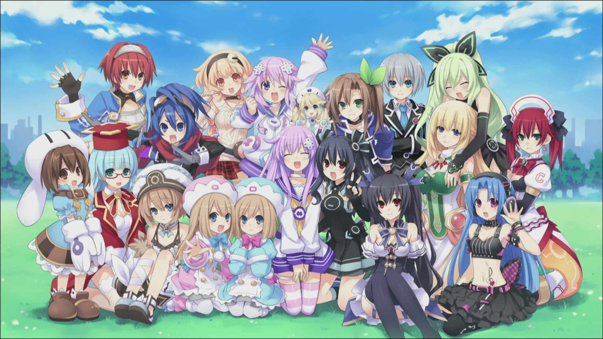 Image - Neptunia Mk2 Cast.jpg | Hyperdimension Neptunia Wiki | FANDOM ...