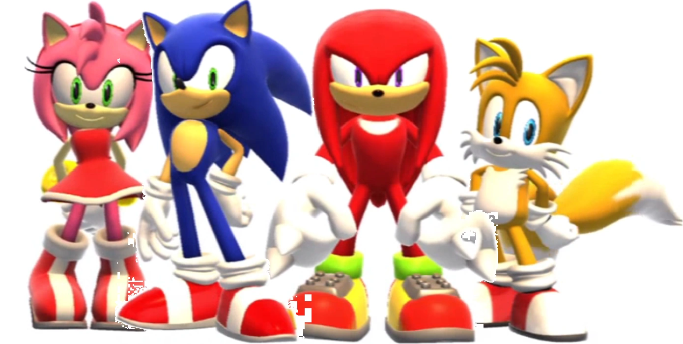 Image - Amy, Sonic, Knuckles and Tails.png | Idea Wiki | FANDOM powered ...
