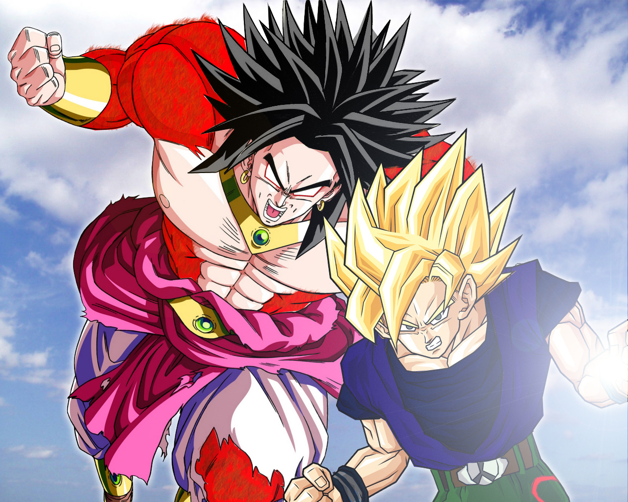 Goku Af Vs Broly Ssjl4 Imaball Z Wiki Fandom Powered By Wikia