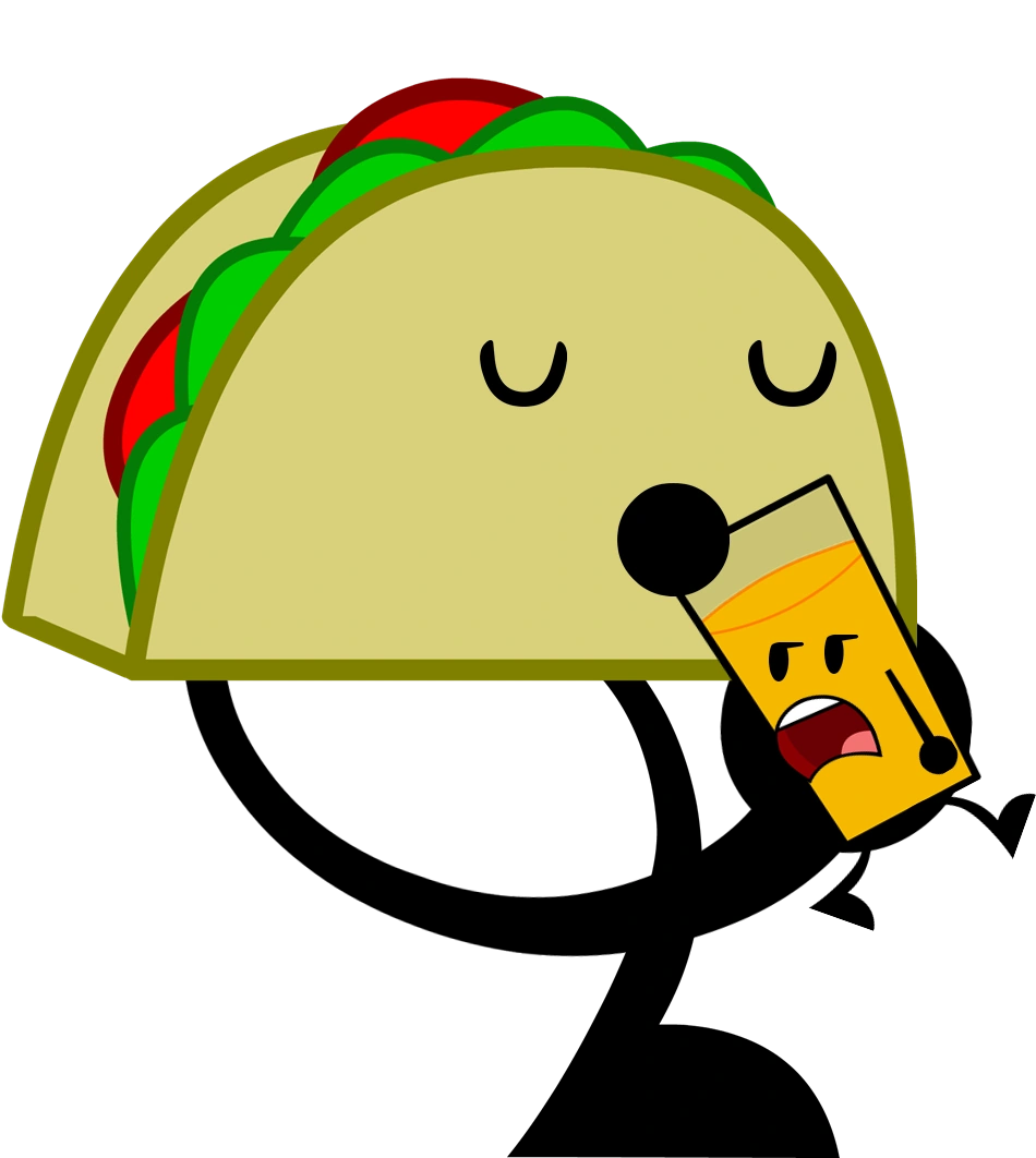 Image - Taco drinks O.J.png | Inanimate Insanity Wiki | Fandom powered ...