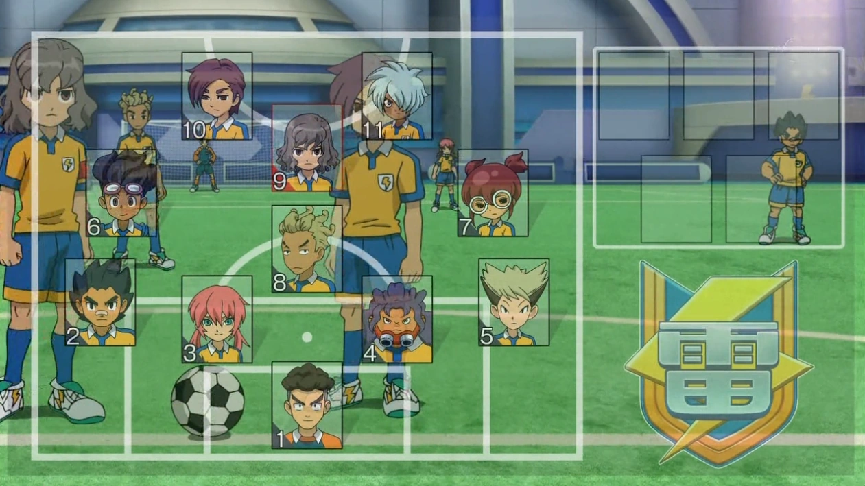 Archivo:Primera formación del Raimon.png | Inazuma Eleven Wiki | Fandom ...