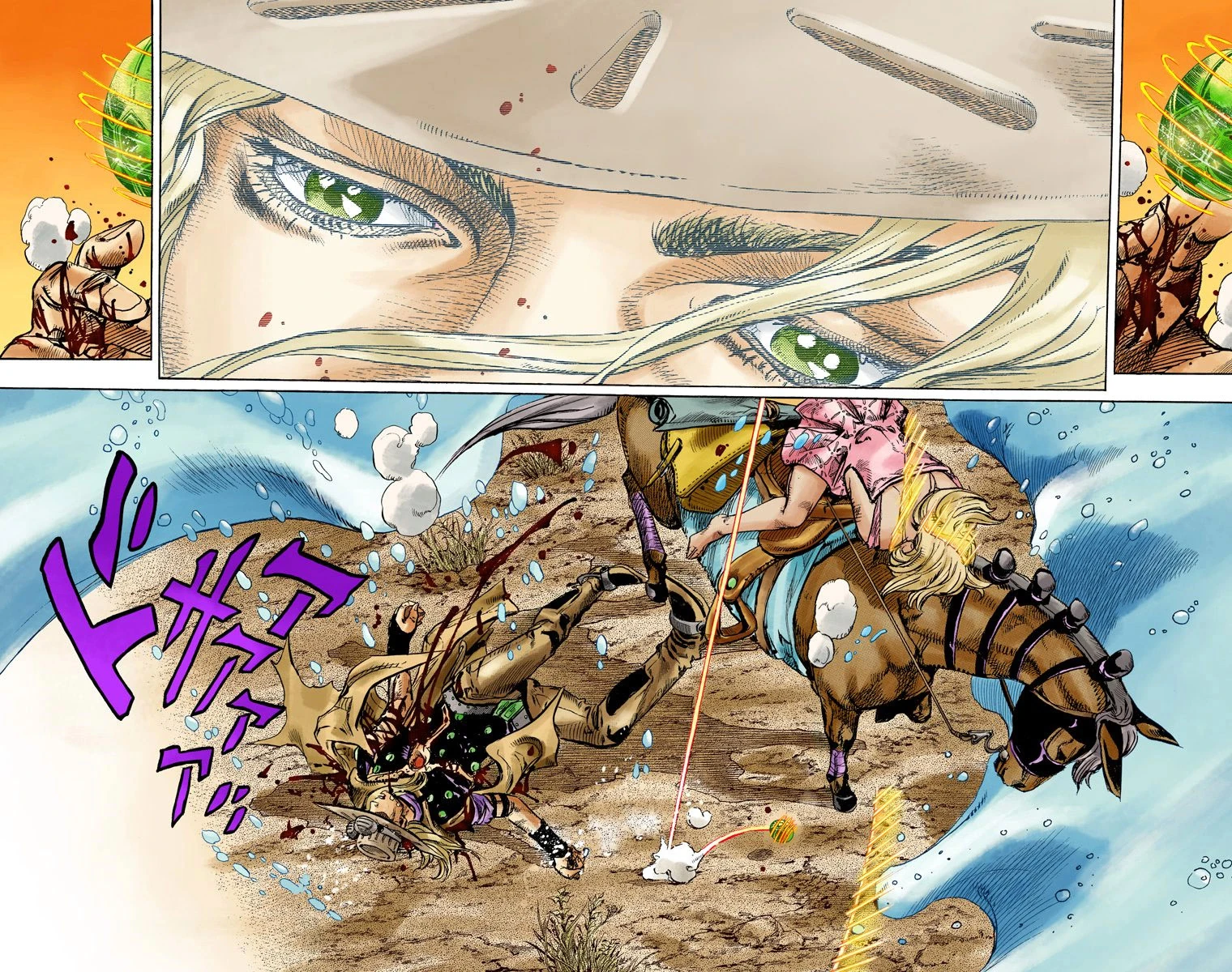 Image - Gyro's death.jpg | JoJo's Bizarre Encyclopedia | Fandom powered ...