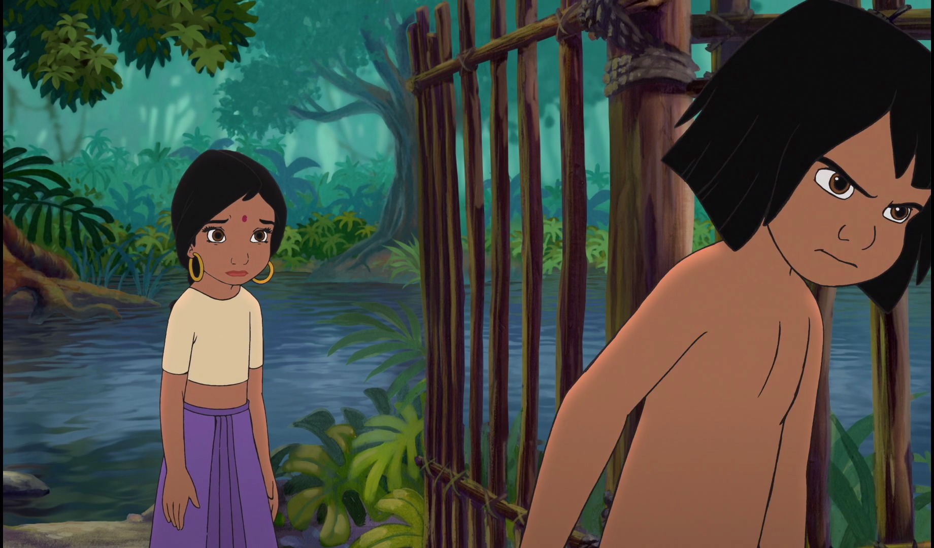 Image Mowgli Is Mad At Shanti Cause Hes In Trouble Jungle Book Wiki Fandom Powered By