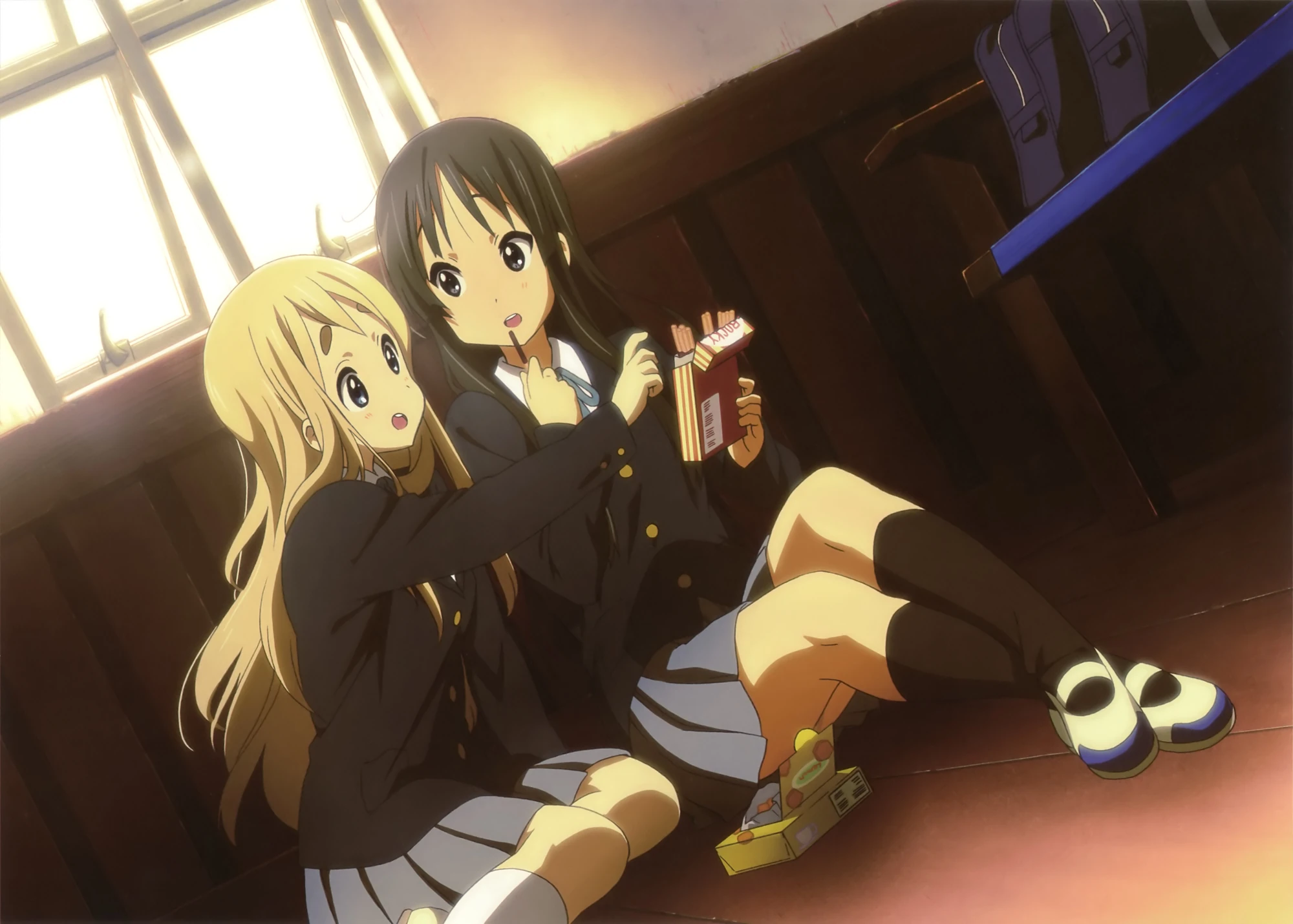 Image - Mio Mugi Pocky.png | K-ON! Wiki | FANDOM powered by Wikia