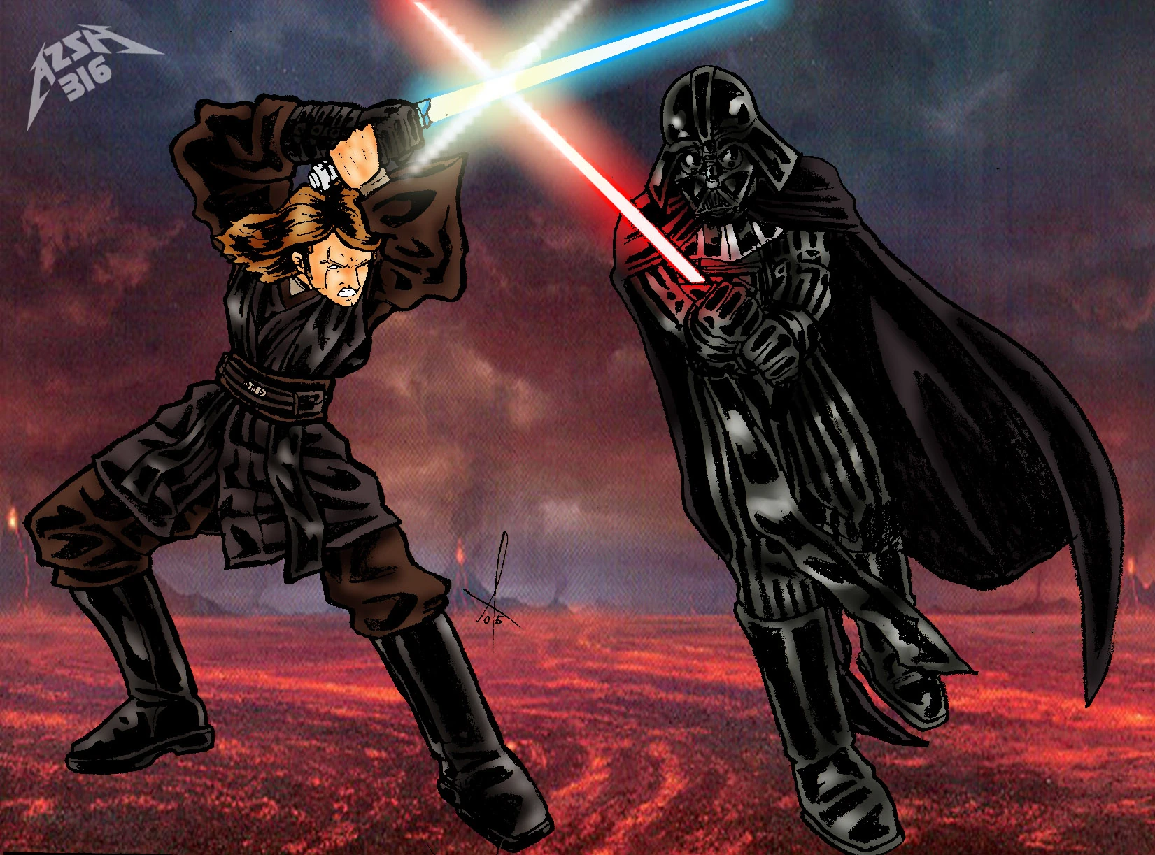 Image - Darth vader vs anakin skywalker.jpg | Kingdom Hearts Unlimited ...