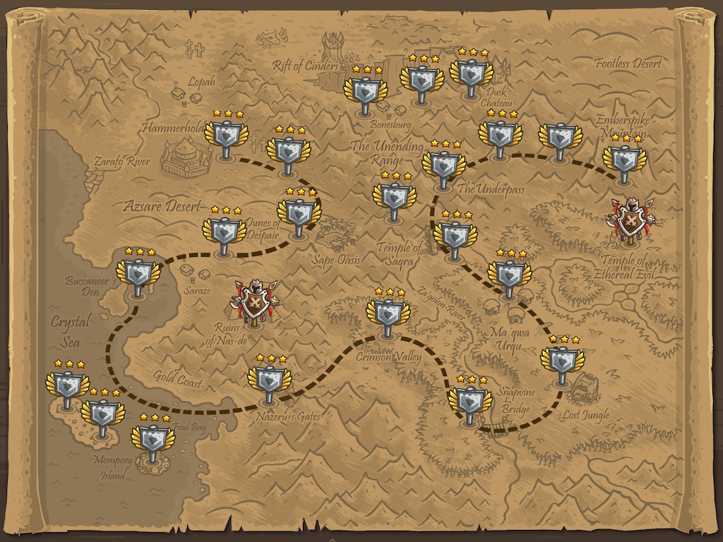 Image - Frontiers Map Full.PNG | Kingdom Rush Wiki | FANDOM powered by ...