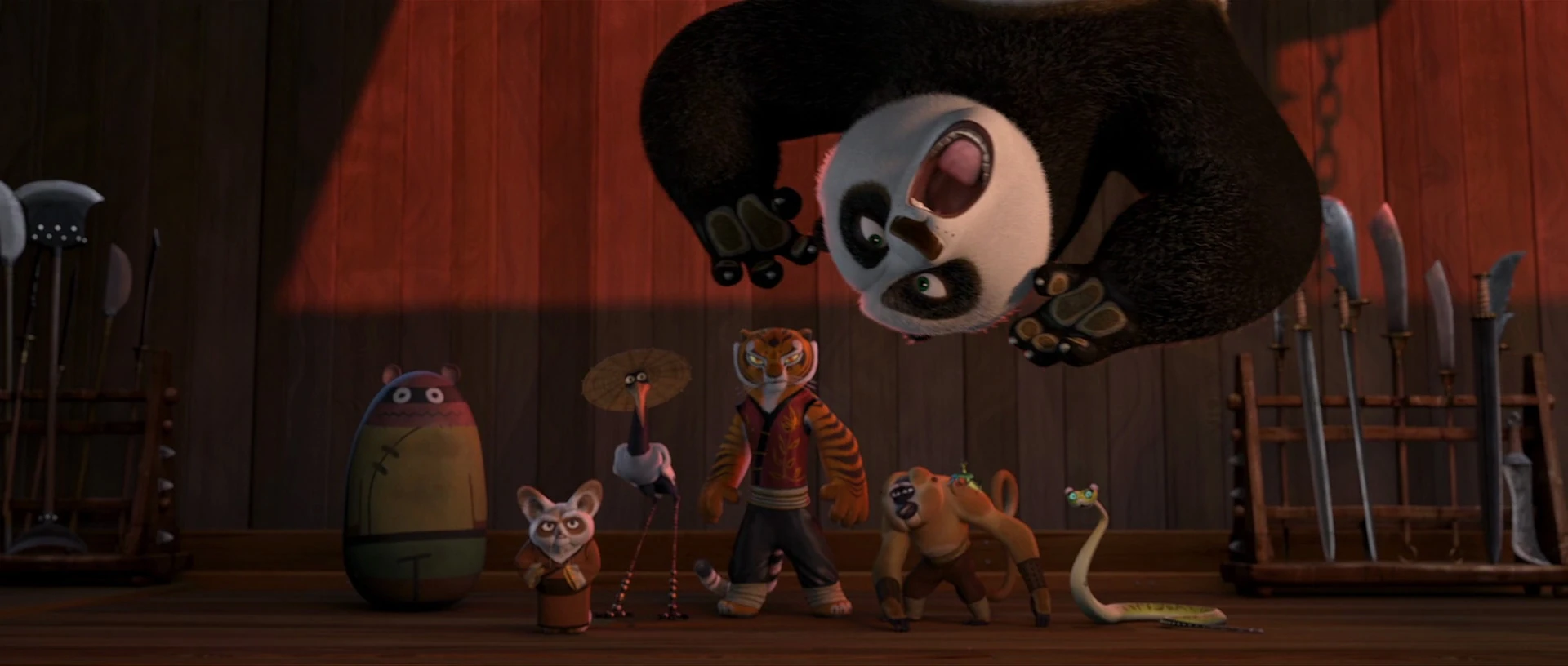 Image - Po-training hall.jpg | Kung Fu Panda Wiki | FANDOM powered by Wikia