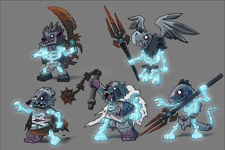 Obraz - Concept Art Chima Zombies.PNG | LEGO Legends of Chima Wiki ...