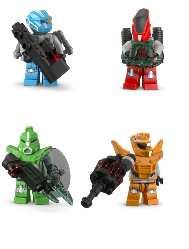 Lego Galaxy Squad Red Team