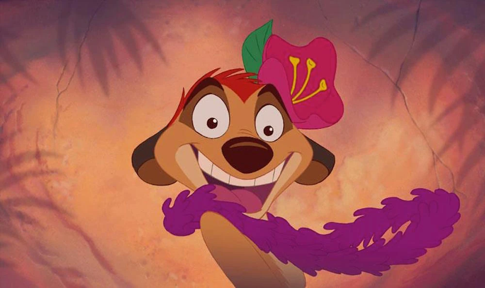 Image - Timon-dances-the-hula-in-The-Lion-King.jpg | Leijonakuningas ...