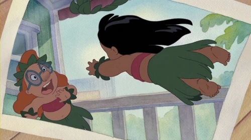 Lilo And Stitch Nani And Lilo Fight Walt Disney Animation Studios