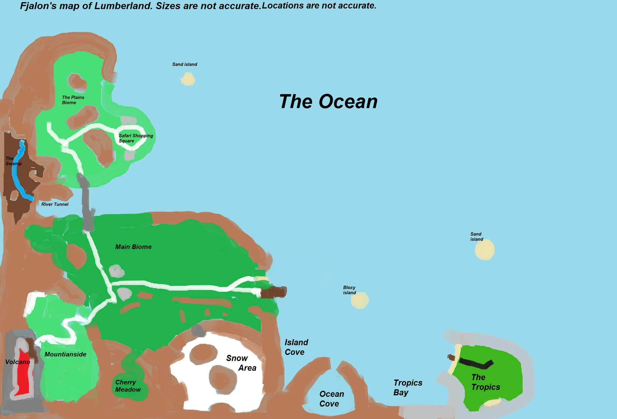 Image - Map of lumberland.png | Lumber Tycoon 2 Wikia | Fandom powered ...
