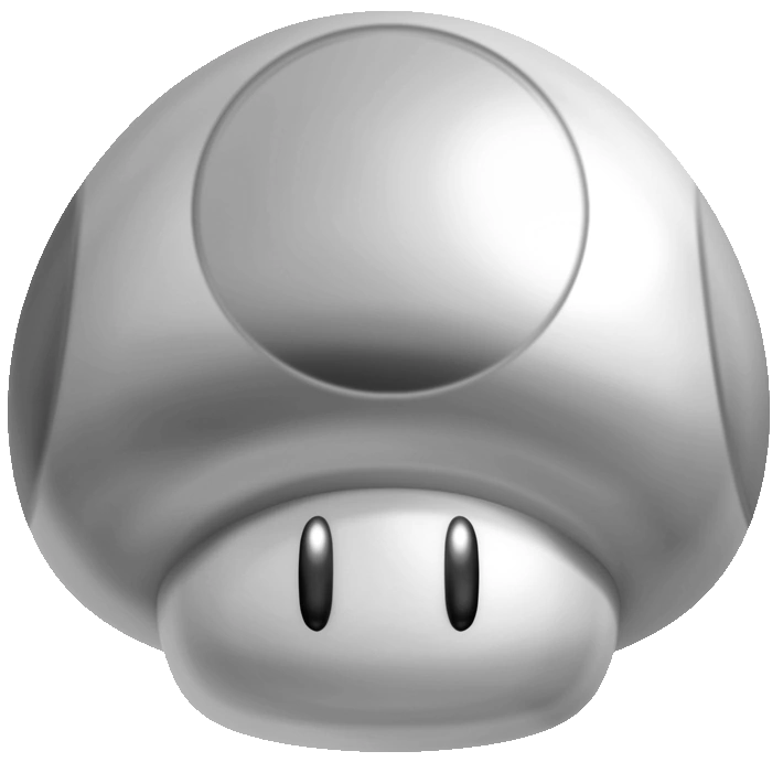 Imagen - Champiñón Metalico.png | Mario Fanon Wiki | FANDOM powered by ...