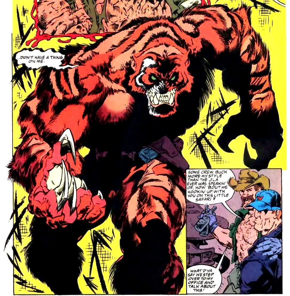 Tiger-Man | DC Database | FANDOM powered by Wikia