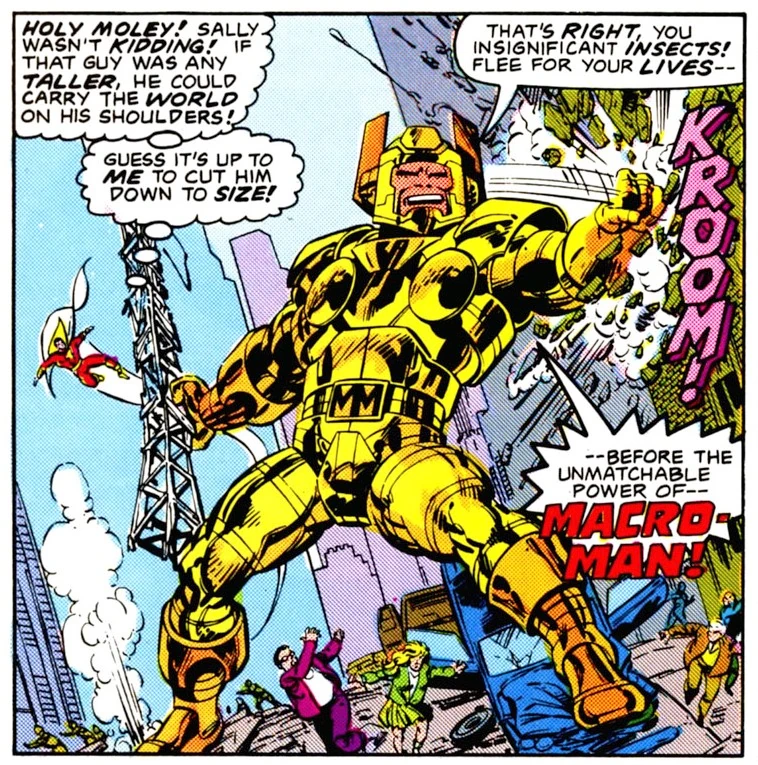 Macro-Man (New Earth) | DC Database | Fandom powered by Wikia