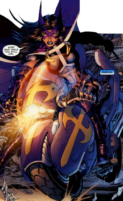 Huntress' Motorcycle | DC Database | FANDOM powered by Wikia
