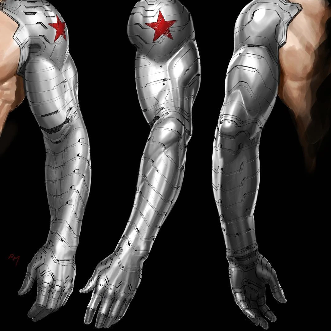 Image - Winter Soldier Arm Concept Arm.jpg | Marvel Cinematic Universe ...