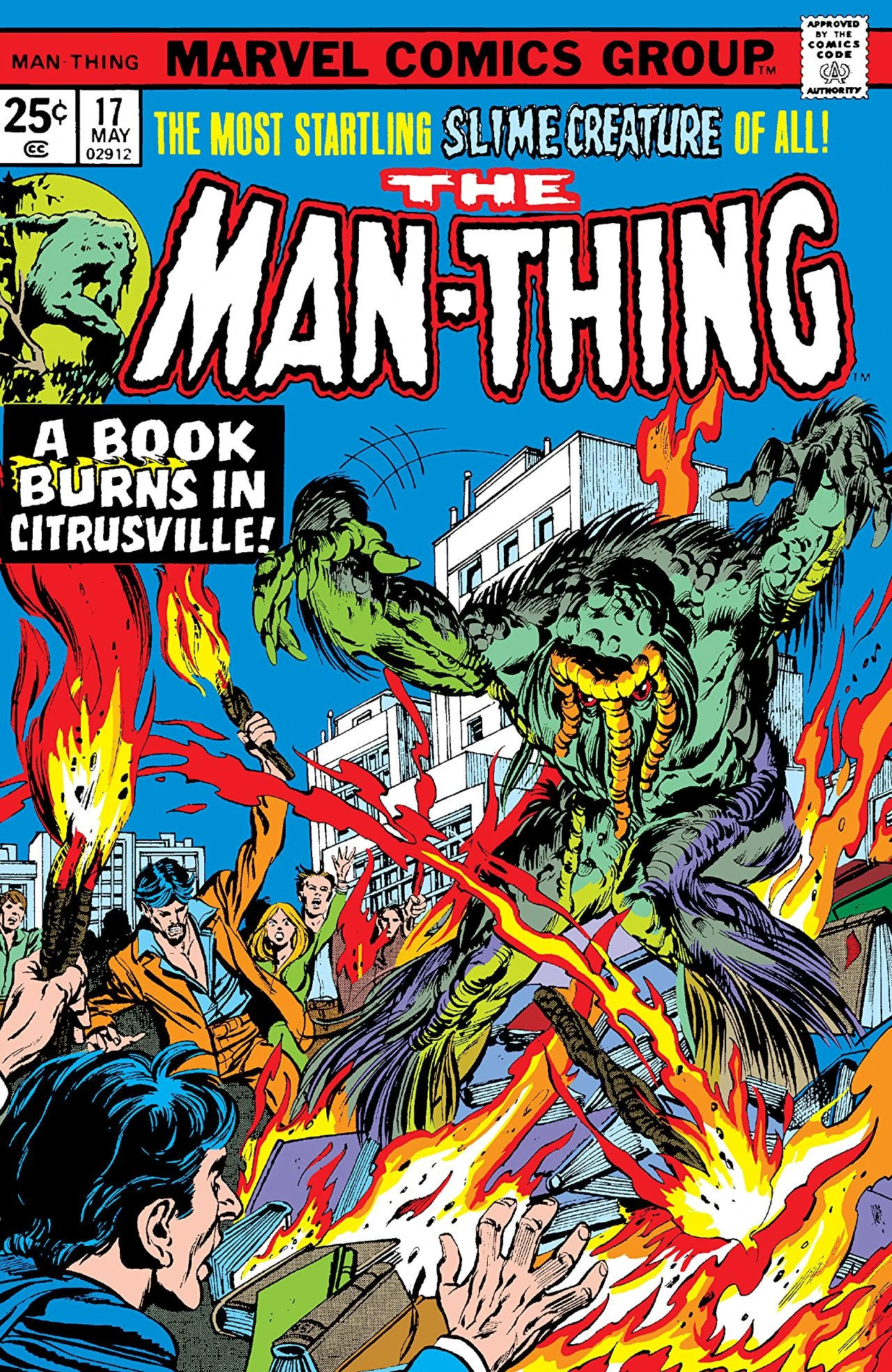 Man-Thing Vol 1 17 | Marvel Database | FANDOM powered by Wikia