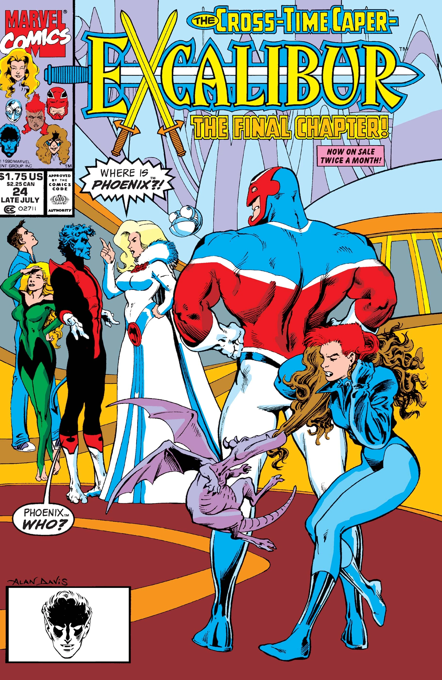 Excalibur Vol 1 24 | Marvel Database | FANDOM powered by Wikia