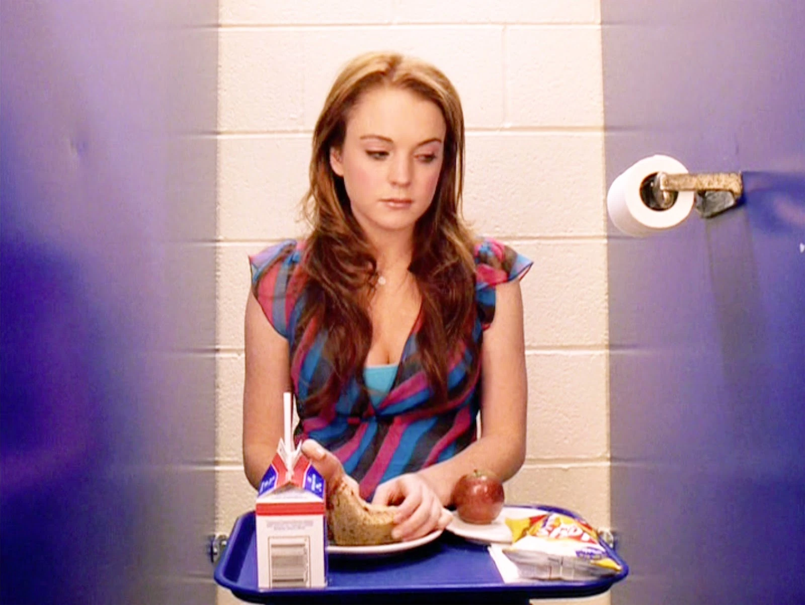 Image - Cady at Toilet.jpg | Mean Girls Wiki | Fandom powered by Wikia