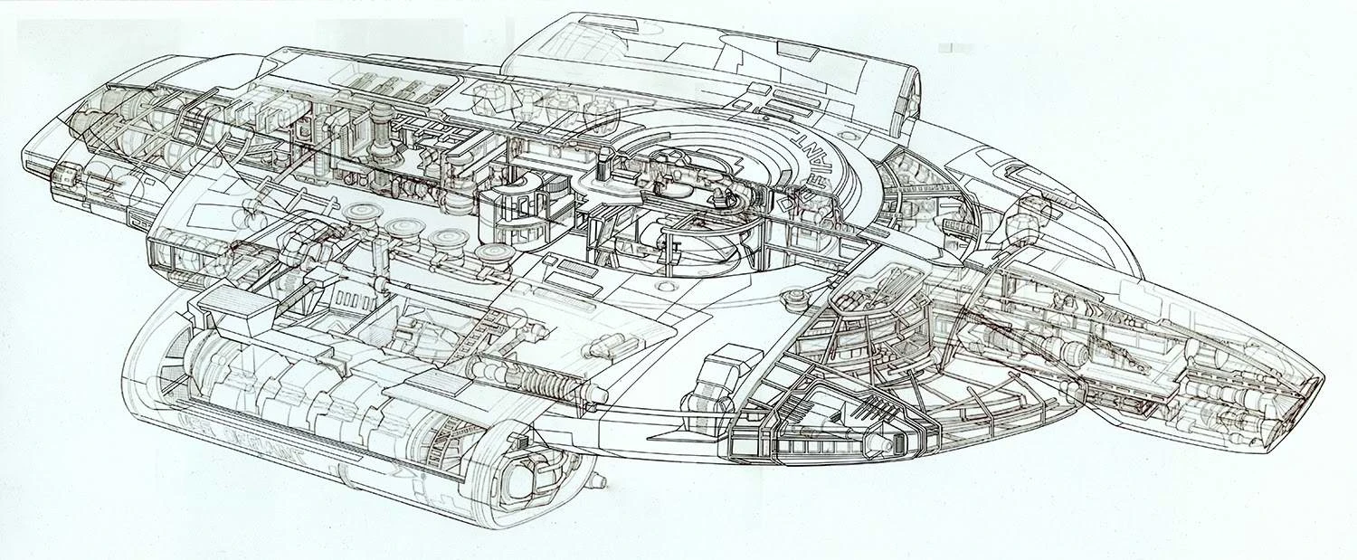 Image - USS Defiant canceled cutaway poster.jpg | Memory Alpha | Fandom ...