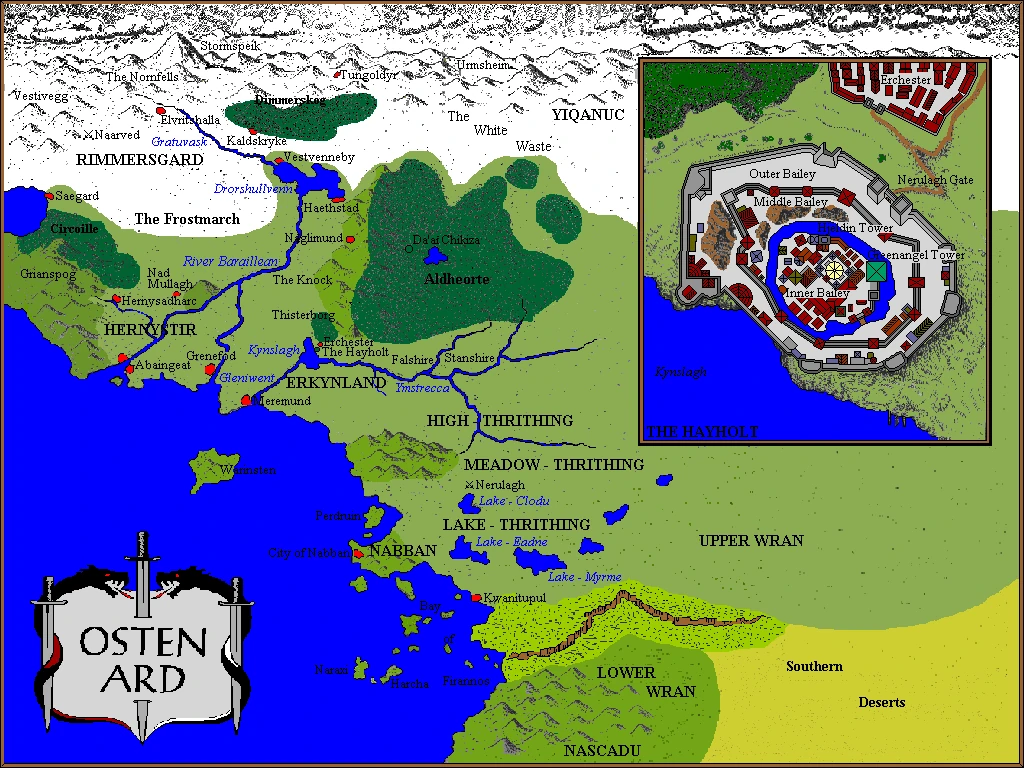 Osten Ard map | Memory Sorrow and Thorn Wiki | Fandom powered by Wikia