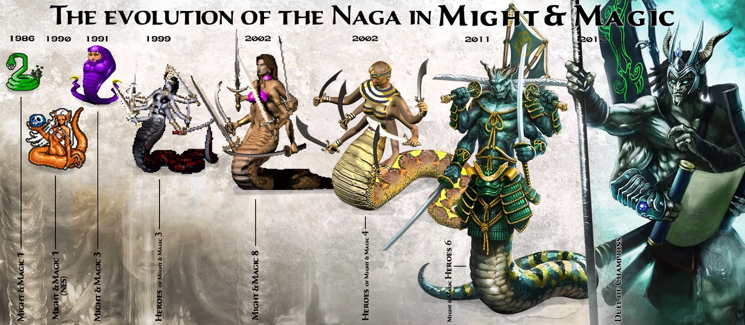 Naga | Might and Magic Wiki | FANDOM powered by Wikia