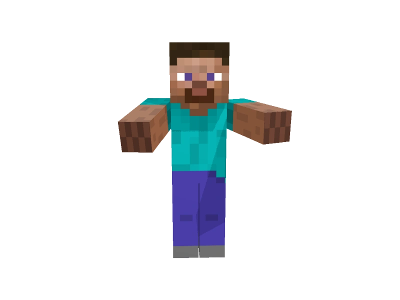 Minecraft steve - nicwolf