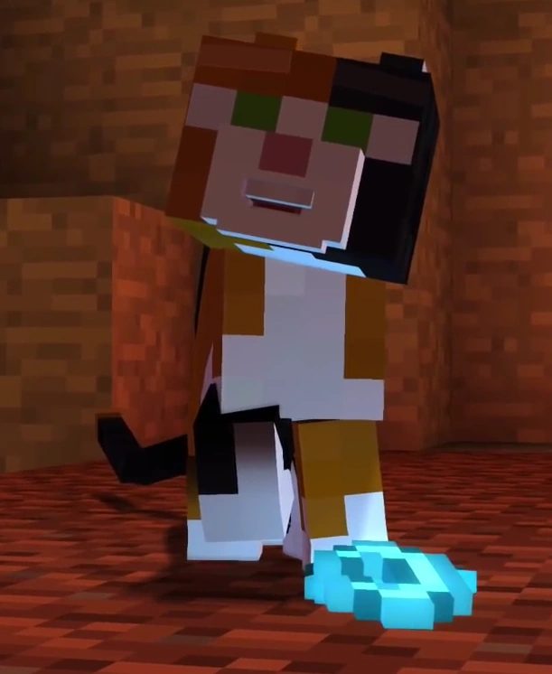 Image - Mcsm winslow-playing-cyan-efas.png | Minecraft Story Mode Wiki ...