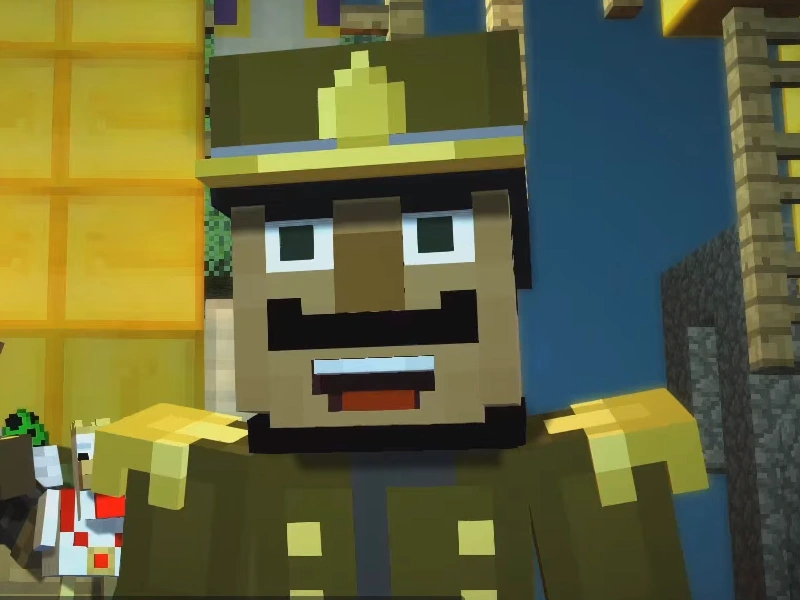 Reginald #Reggie (Minecraft Story Mode ep. 5) (SkyCity Captain ...