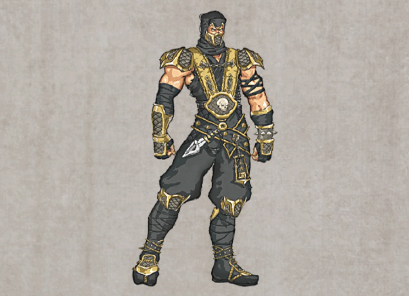 Image Mortal Kombat Deception Scorpion Concept Mortal Kombat