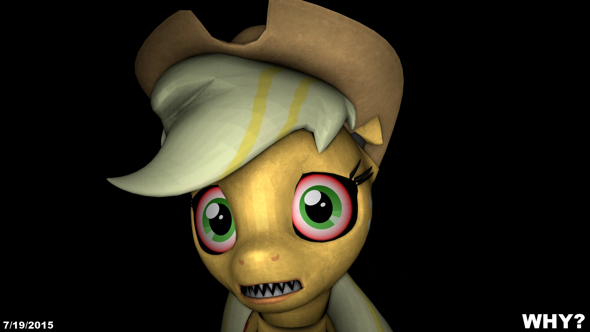 Image - FNAP Teaser Image Applejack.png | My Little Pony: Gaming is ...