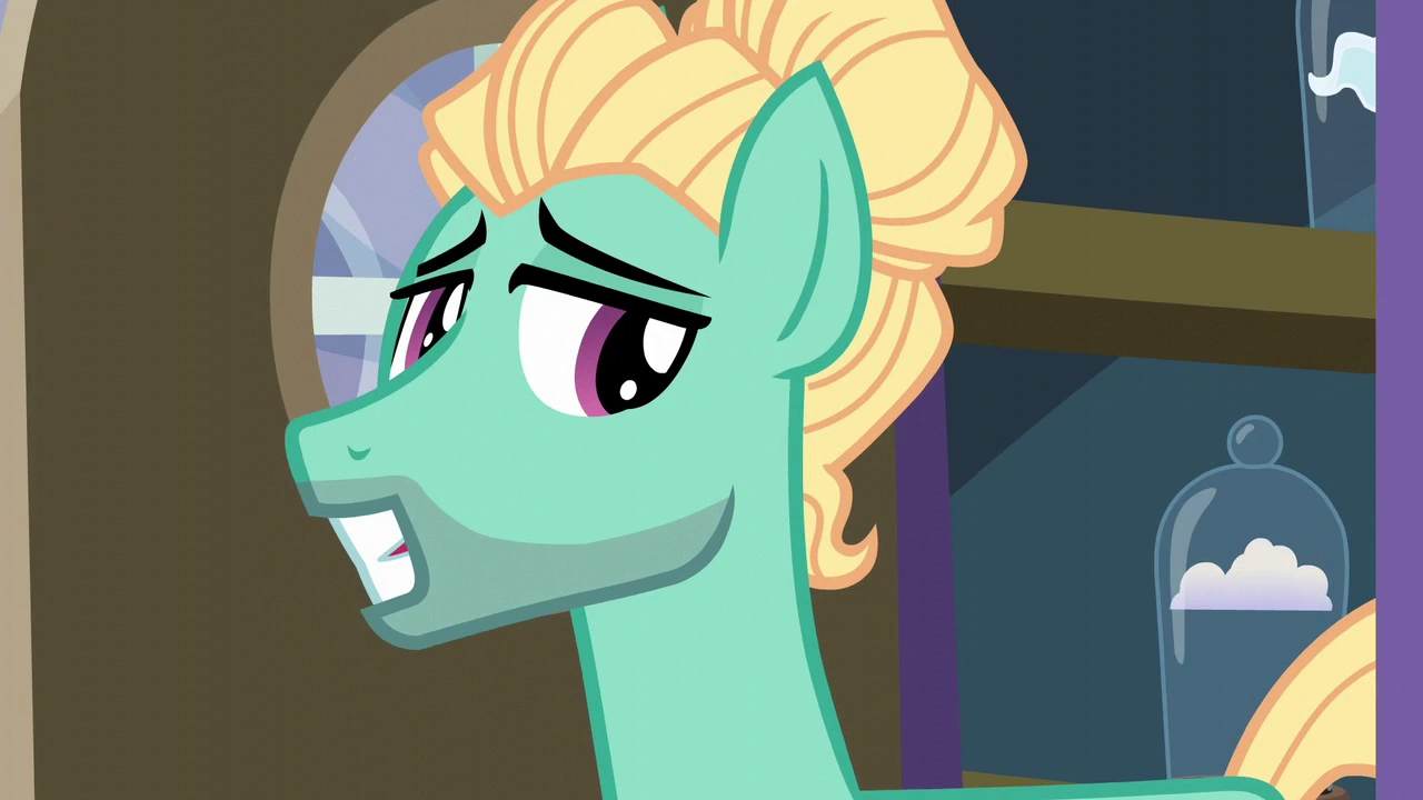 Image - Zephyr Breeze grinning at his mother S6E11.png | My Little Pony ...