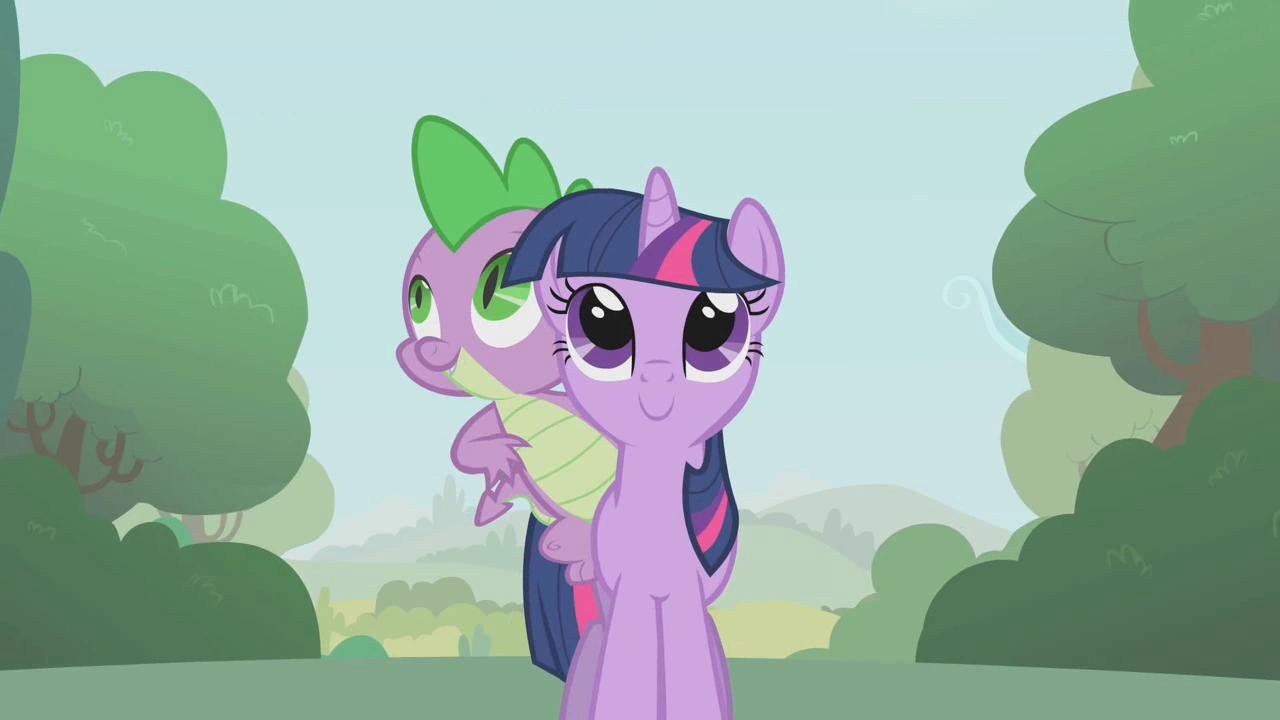 Image - Twilight and Spike strolling S1E09.png | My Little Pony ...