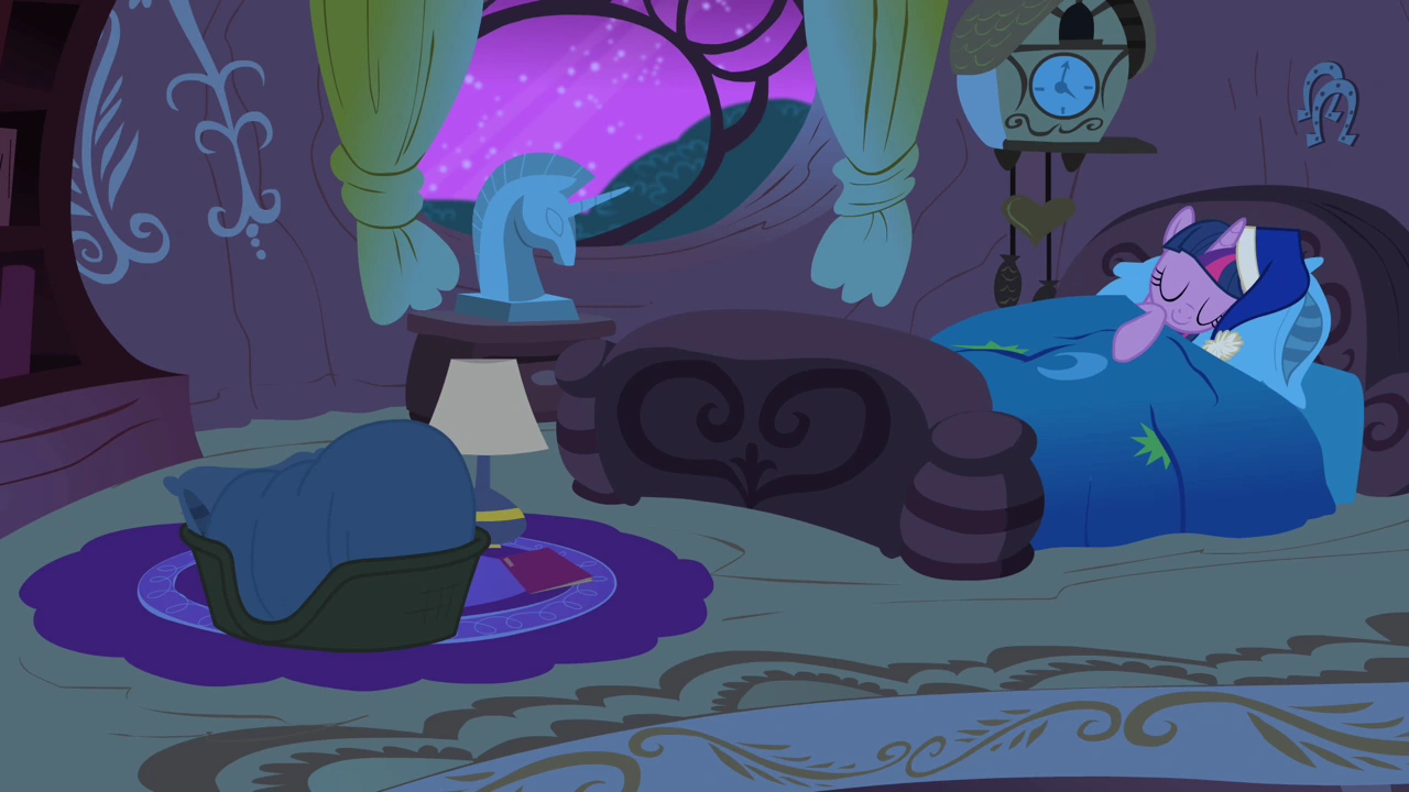 Image - Twilight and Spike 'sleeping' S4E6.png | My Little Pony ...