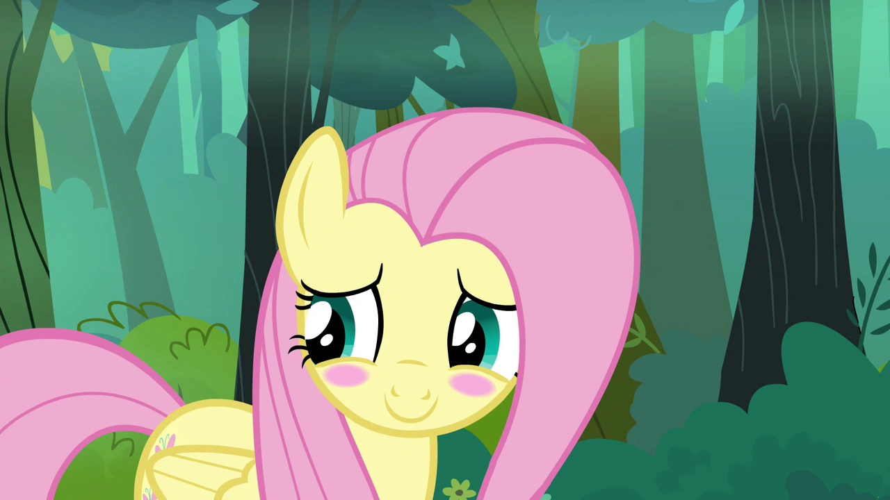 Image - Fluttershy blushing embarrassed S4E18.png | My Little Pony ...