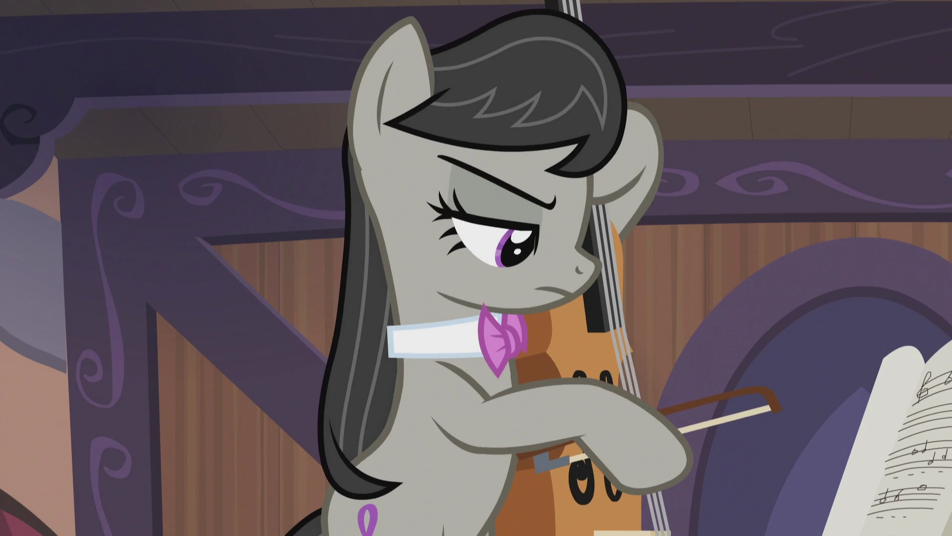 Image - Octavia goes back to practicing S5E9.png | My Little Pony ...