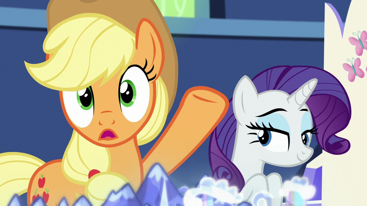 Image - Applejack and Rarity S5E16.png | My Little Pony Friendship is ...