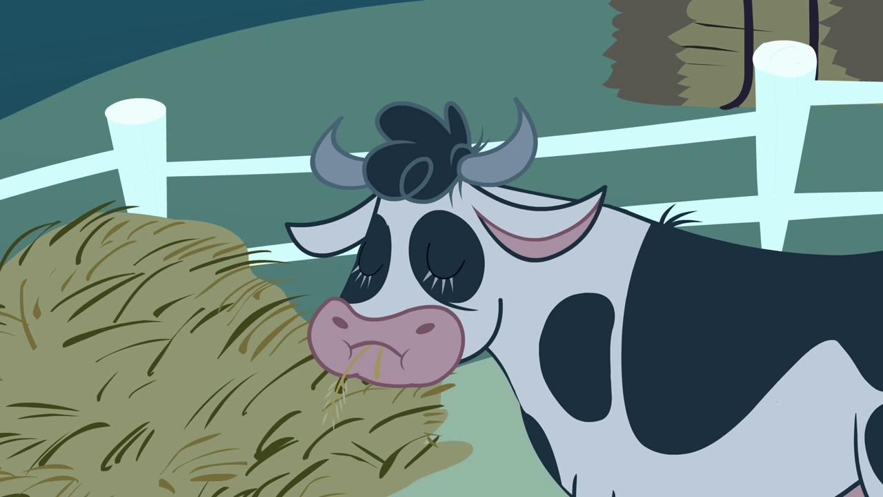 Image - Cow shakes her head S3E04.png | My Little Pony Friendship is ...