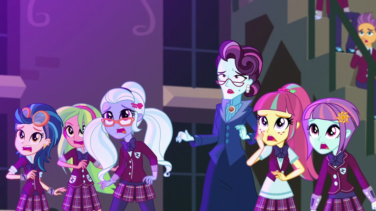 Image - The Shadowbolts still looking worried EG3.png | My Little Pony ...