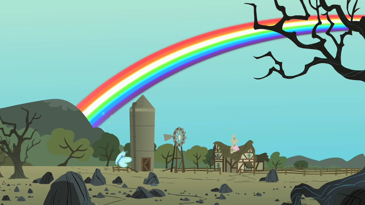 Image - Rock Farm rainbow S1E23.png | My Little Pony Friendship is ...