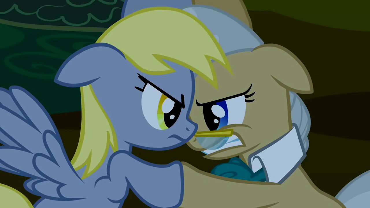 Image - Derpy Hooves Stare Off S2E3.png | My Little Pony Friendship is ...