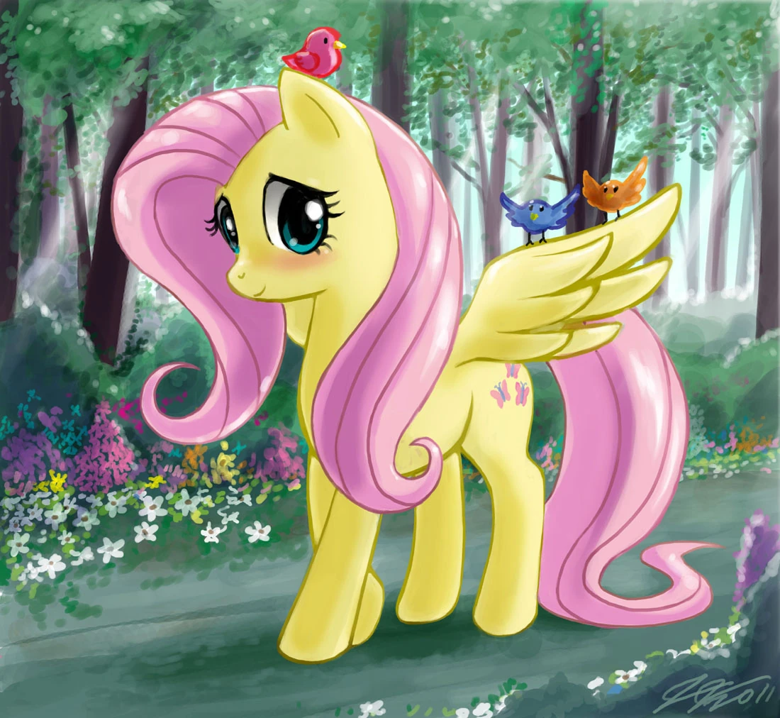 Archivo:Fluttershy-fluttershy-27646977-1100-1012.jpg | My Little Pony ...
