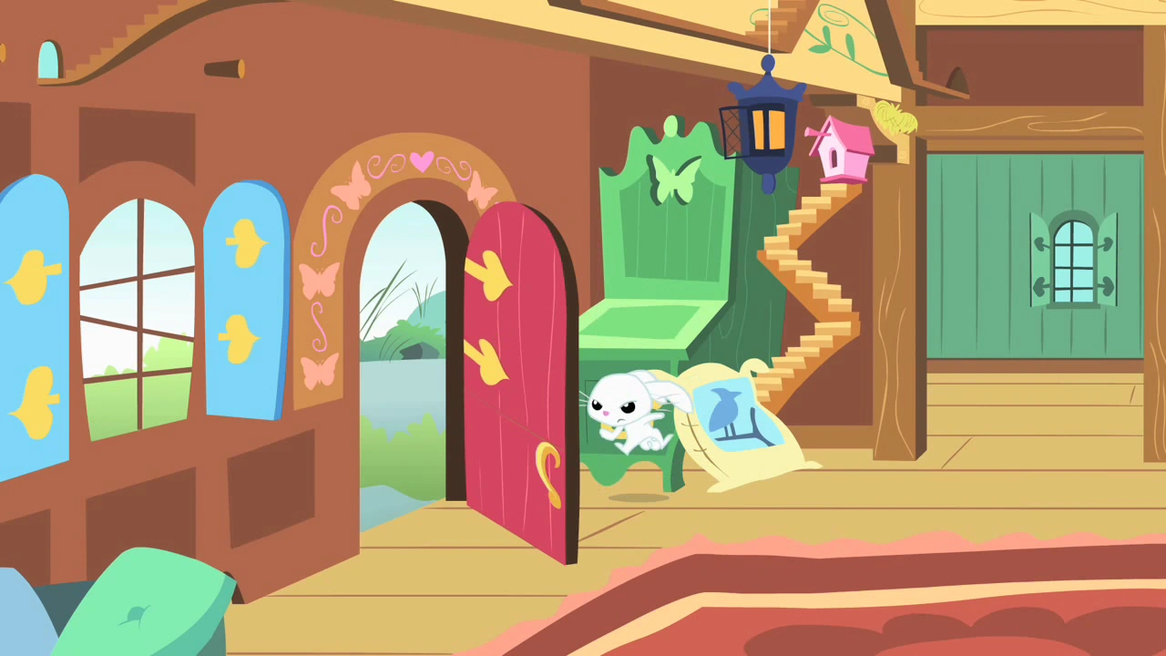 Image - Angel slamming the door S01E22.png | My Little Pony Friendship ...