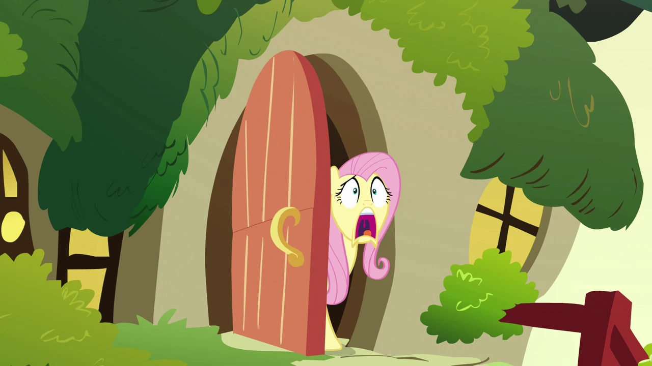 Image - Fluttershy screaming S4E01.png | My Little Pony Friendship is ...