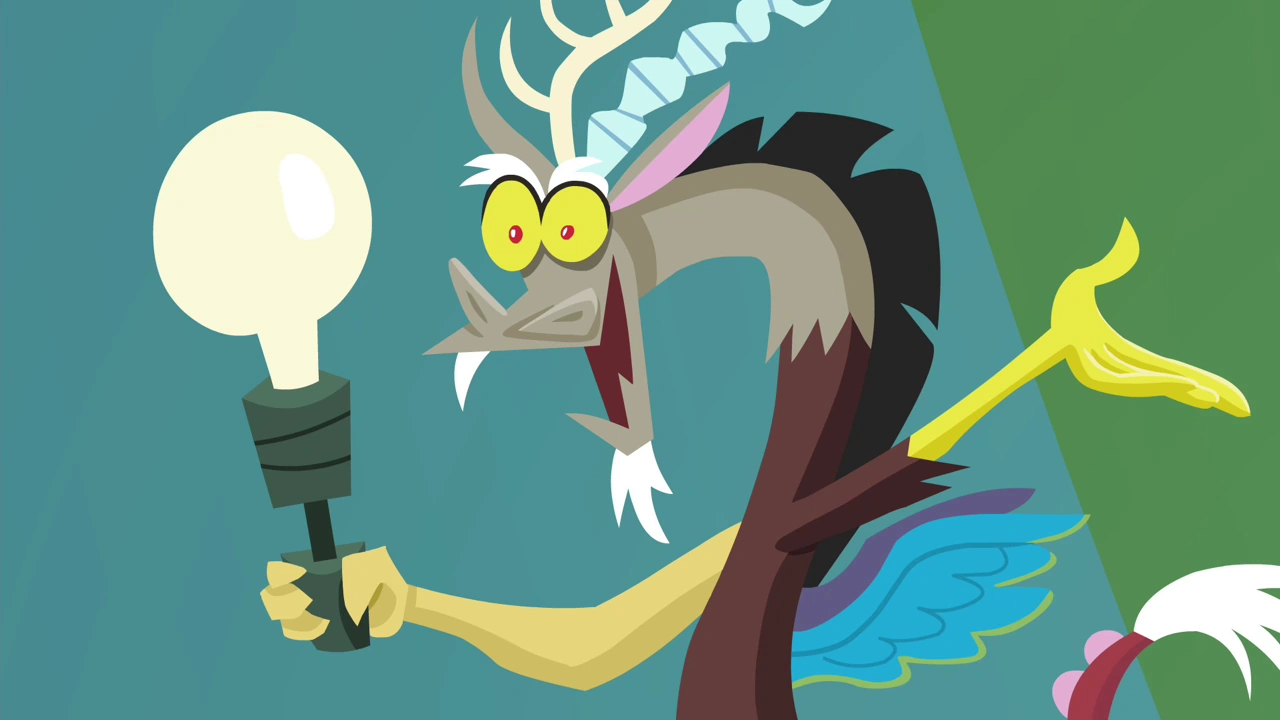 Image - Discord-shaped lamp S4E22.png | My Little Pony Friendship is ...