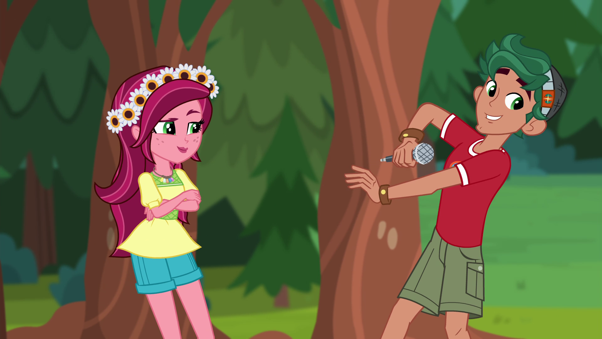 Image - Timber Spruce acting cool EG4.png | My Little Pony Friendship ...