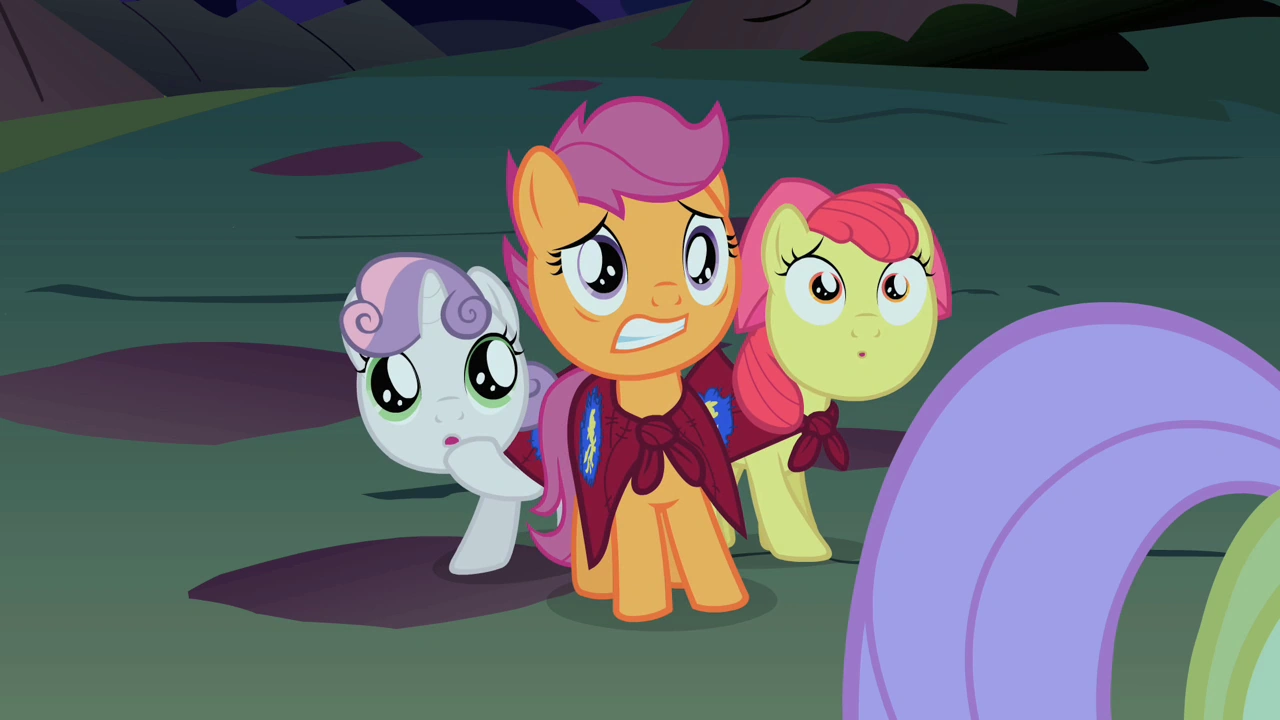Image - CMC afraid of cockatrice S01E17.png | My Little Pony Friendship ...